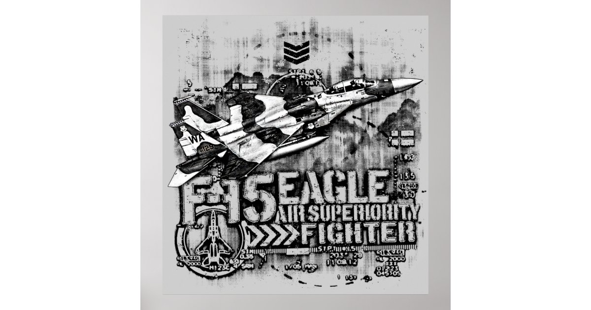 F-15 Eagle Poster | Zazzle