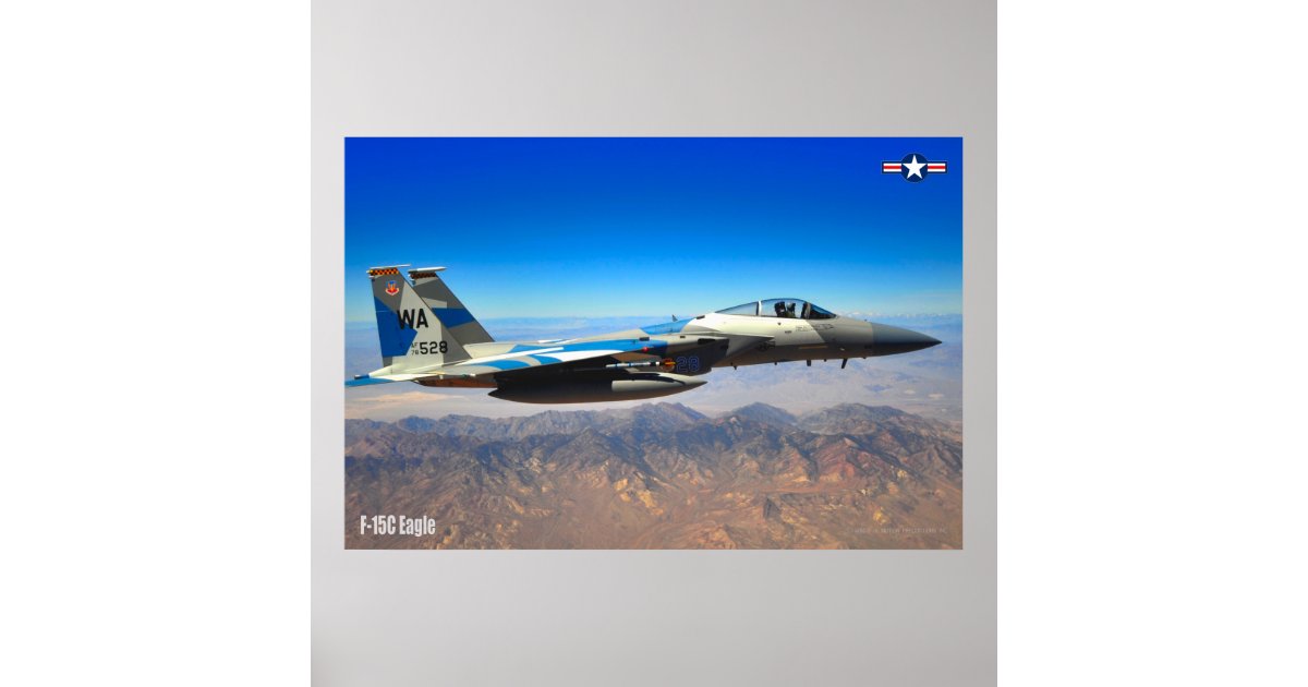 F-15C EAGLE POSTER | Zazzle