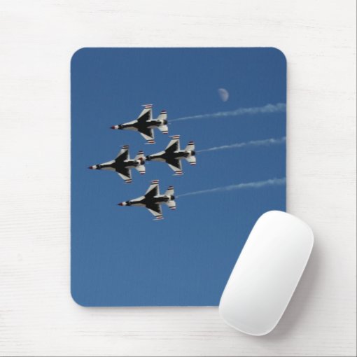 F-16 Thunderbirds Diamond Formation Mouse Pad | Zazzle