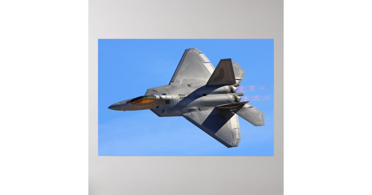 F-22 Raptor Poster | Zazzle