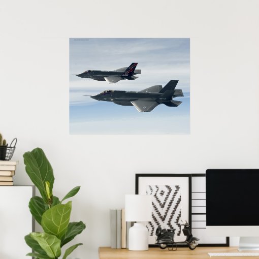 F-35 Lightning Poster | Zazzle