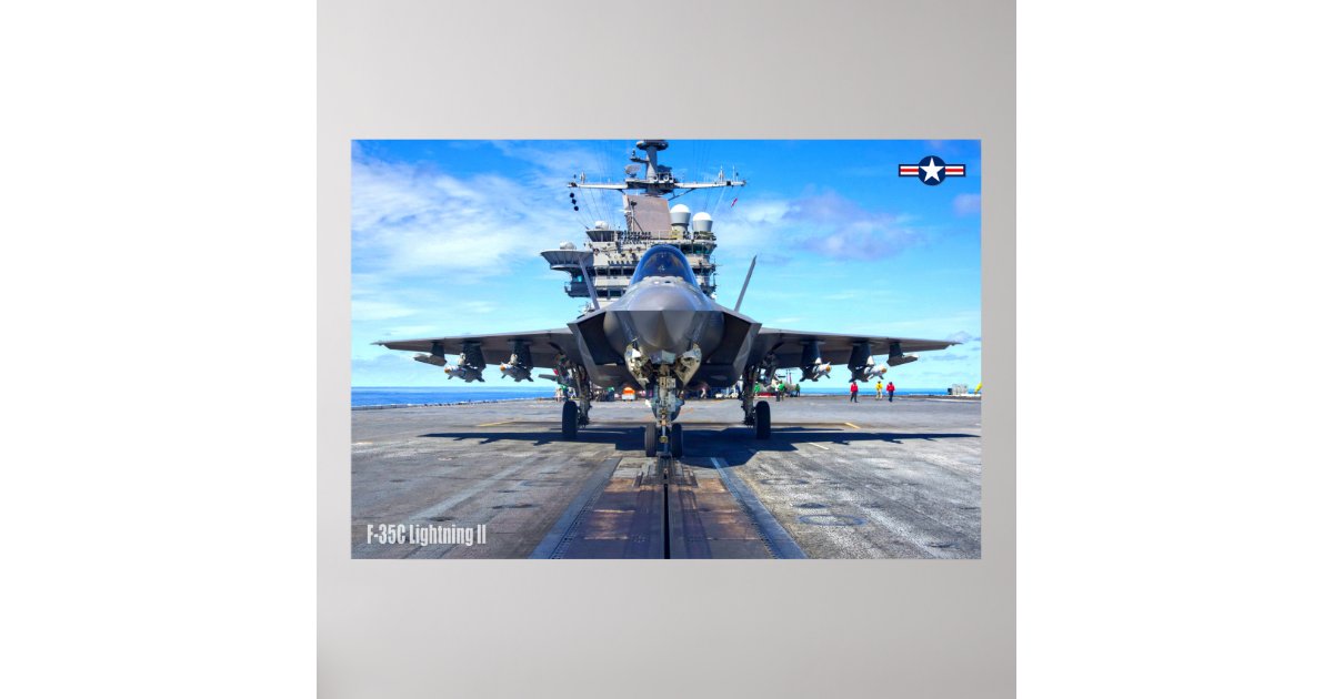 F-35C LIGHTNING II POSTER | Zazzle