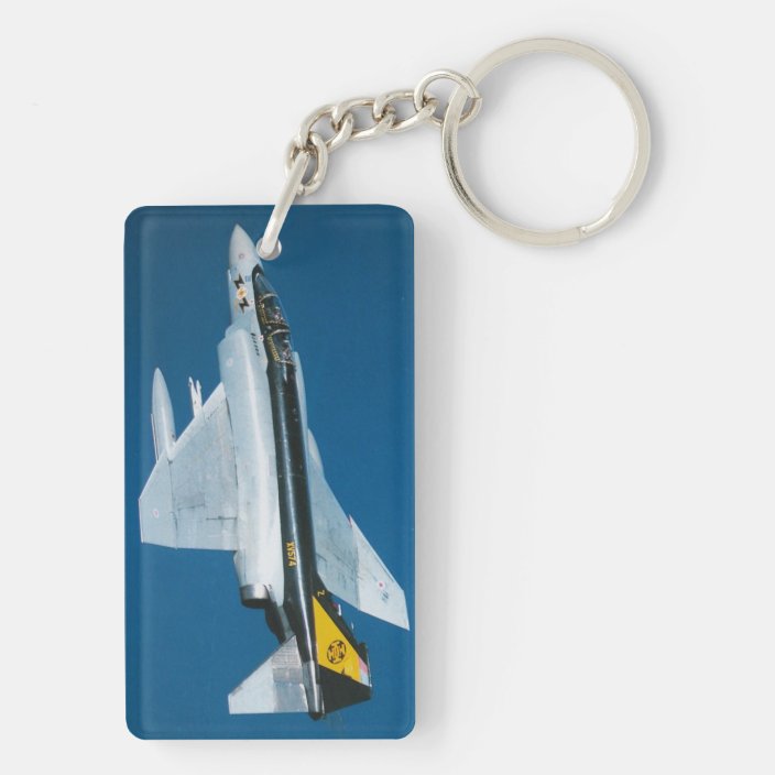 F-4 PHANTOM FIGHTER JET KEYCHAIN | Zazzle.com