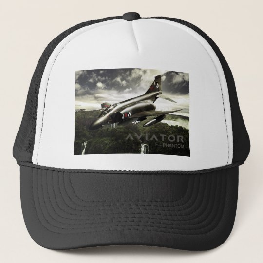 F-4 Phantom Fighter Jet Trucker Hat | Zazzle.com
