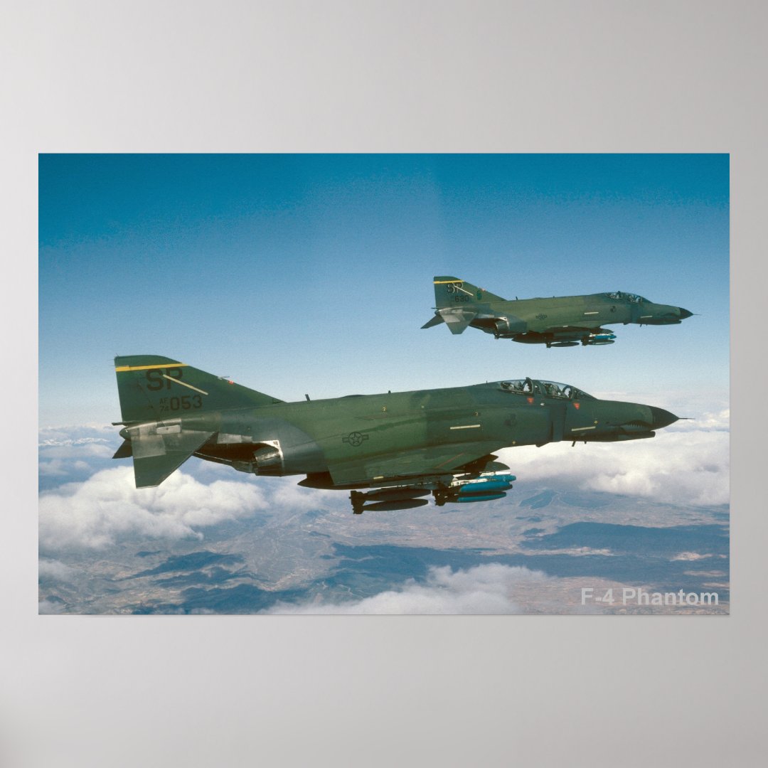 F-4 Phantom poster | Zazzle