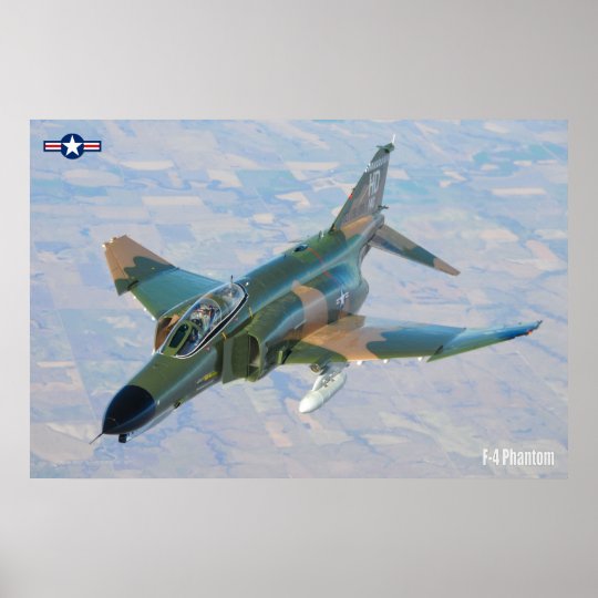 F-4 PHANTOM POSTER | Zazzle.com
