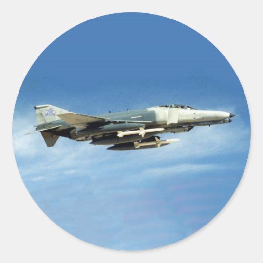 F-4 Wild Weasel sticker | Zazzle.com