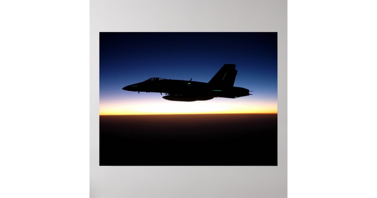 F/A-18 Hornet Poster | Zazzle