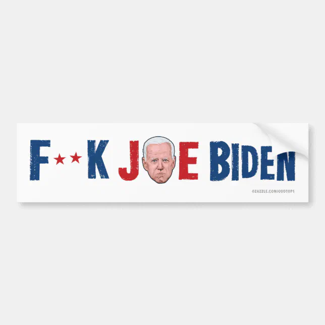 F**K JOE BIDEN Bumper Sticker | Zazzle