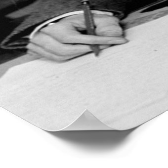 “F Scott Fitzgerald on “Good Writing” Wisdom Quote Poster | Zazzle