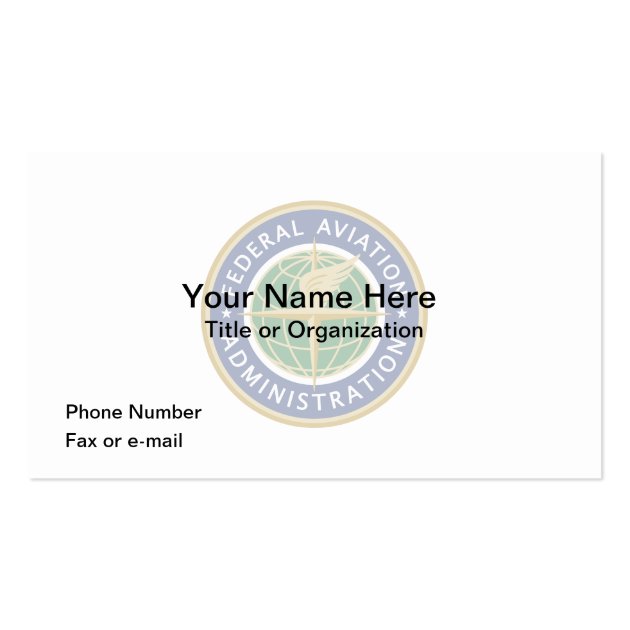FAA Business Card