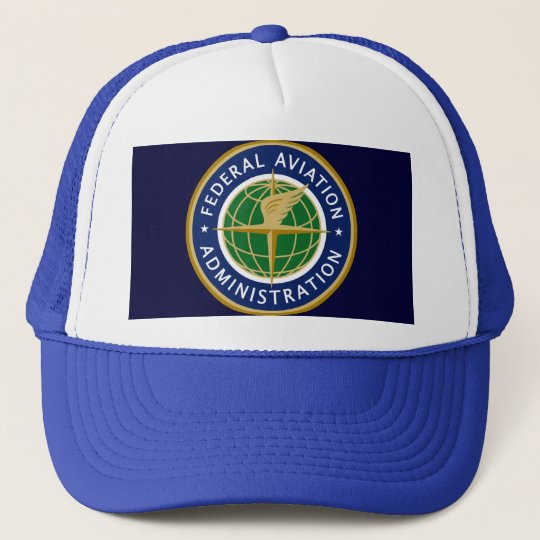 FAA federal aviation administration Trucker Hat | Zazzle.com
