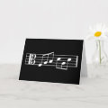 Fab Dad Music Note Birthday Card Alto Clef | Zazzle