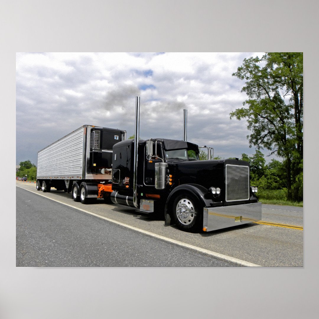 Faber's Peterbilt 379 Poster | Zazzle