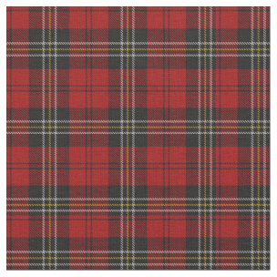 Scottish Clan MacPherson Tartan Plaid Fabric | Zazzle.com