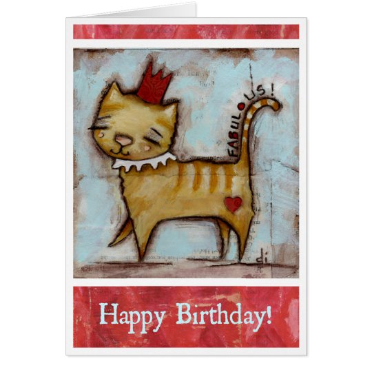 Fabulous - Birthday Card | Zazzle.com