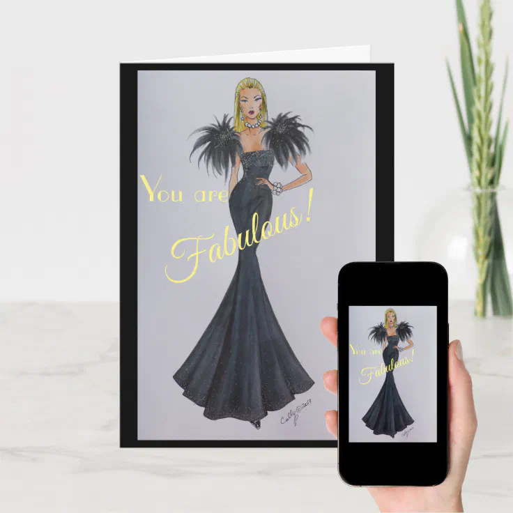 Fabulous Birthday Card | Zazzle