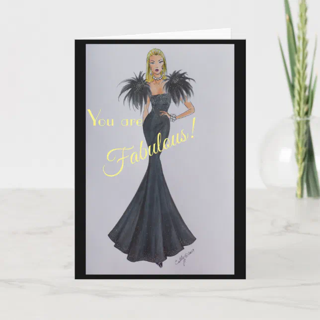 Fabulous Birthday Card | Zazzle