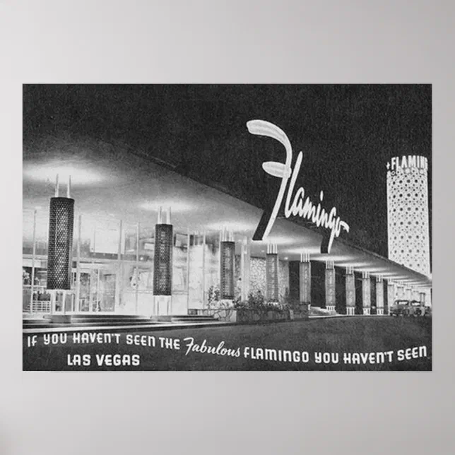 Fabulous Flamingo Poster | Zazzle