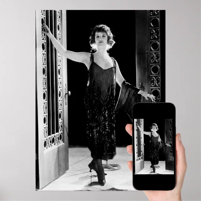 Fabulous Flapper Dress: 1920s Poster | Zazzle