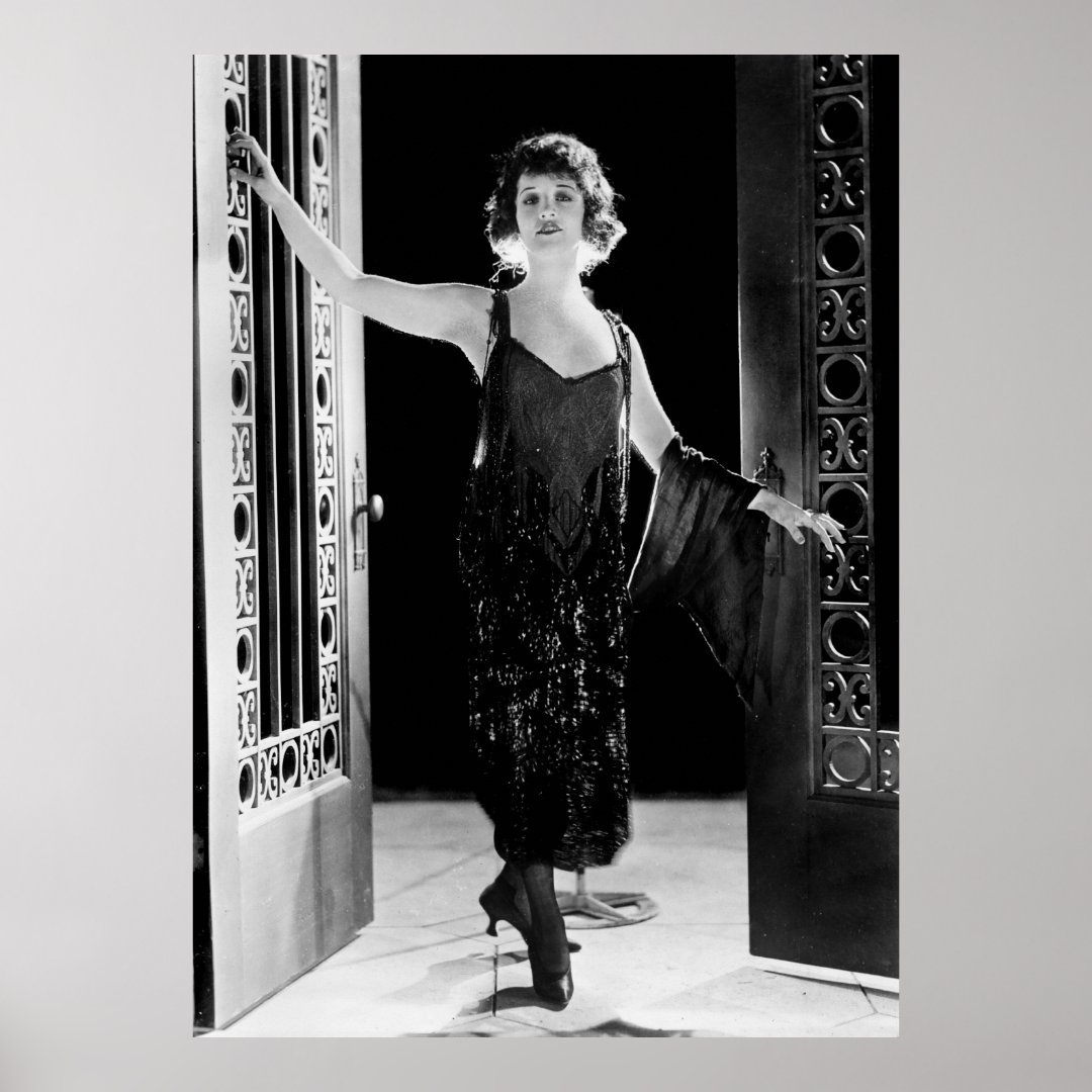 Fabulous Flapper Dress: 1920s Poster | Zazzle