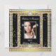 Fabulous Gold Black Glamour Photo Diamond Party Invitation | Zazzle