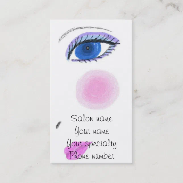 Face Business Card | Zazzle
