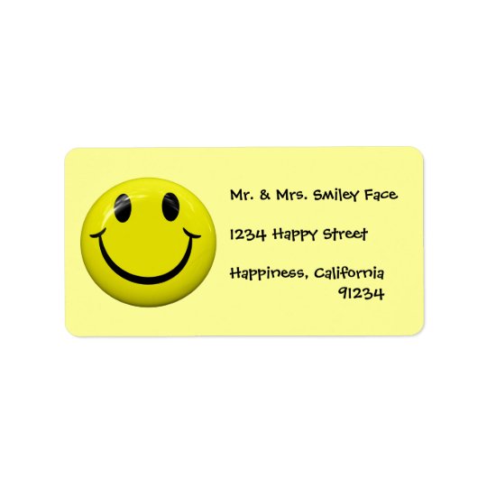 Face Labels | Zazzle.com
