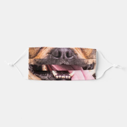 Face mask adorable-white-bulldog-puppy. | Zazzle