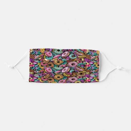 Face Mask - Donuts | Zazzle