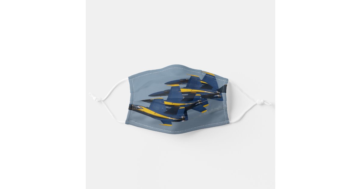 Face Mask Us Navy Blue Angels | Zazzle