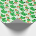 Face Photo Frog Theme Wrapping Paper | Zazzle