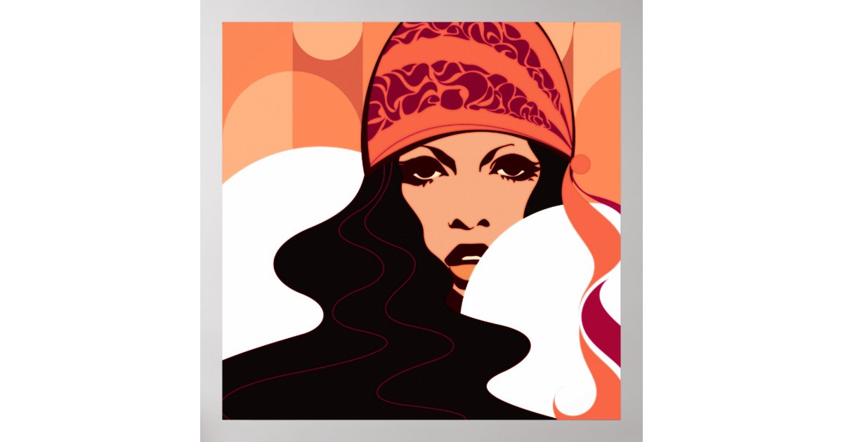 FACE POSTER | Zazzle