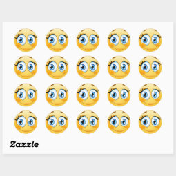 Face Sticker | Zazzle