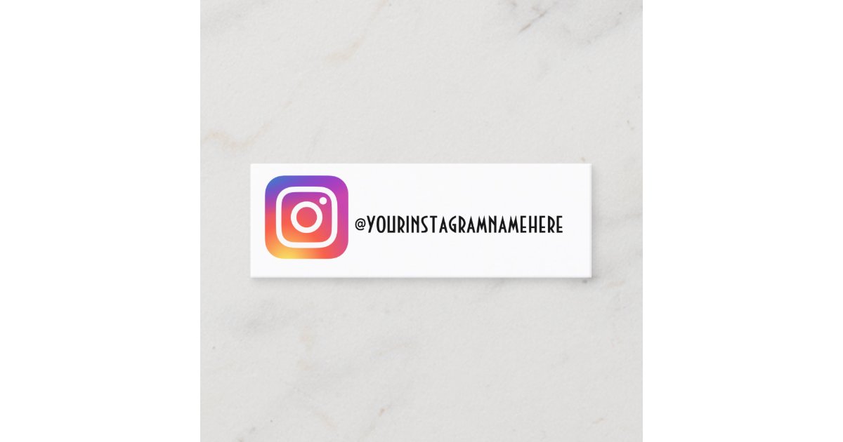 facebook instagram social media post business card | Zazzle