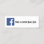 facebook instagram social media post business card | Zazzle