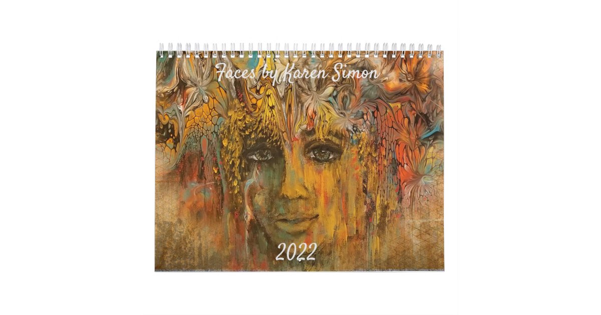 Faces Calendar | Zazzle