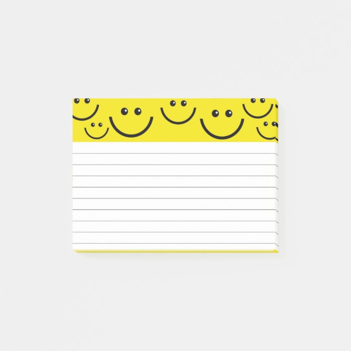 Faces, Lined Paper Post-it Notes | Zazzle.com