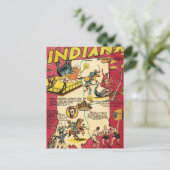 Facts About Indiana Postcard Zazzle