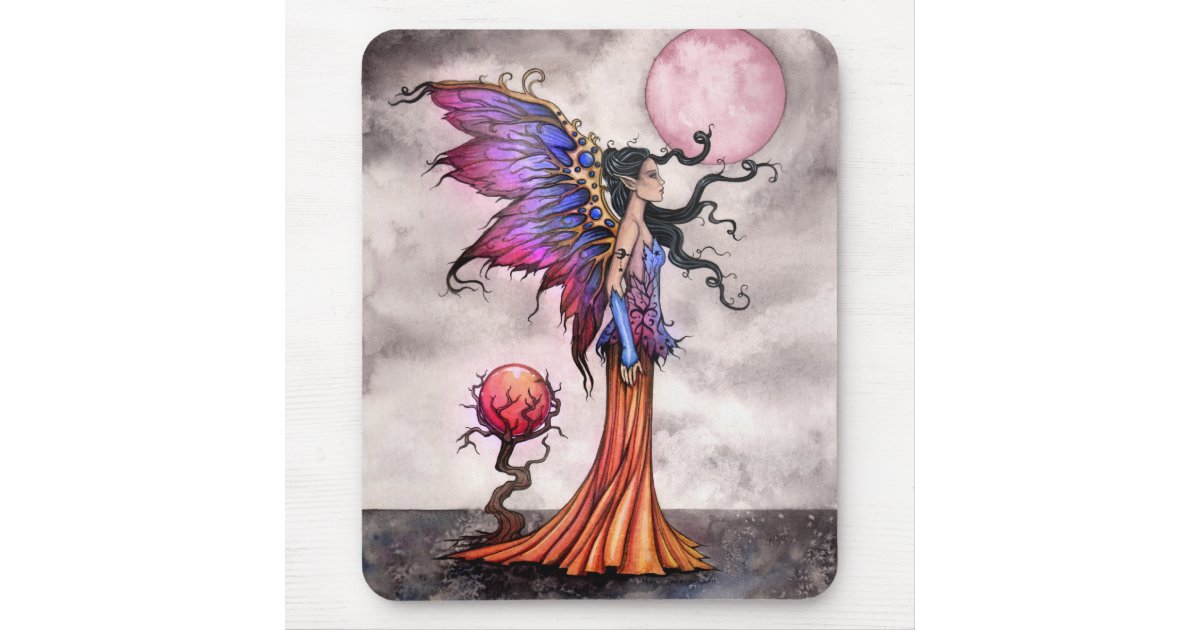 Fae Abigail Fairy Mousepad Mouse Mat | Zazzle