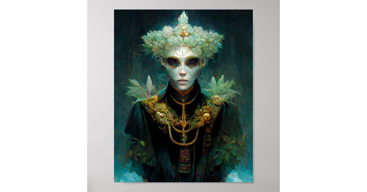 Fae Prince Fantasy Art Poster | Zazzle