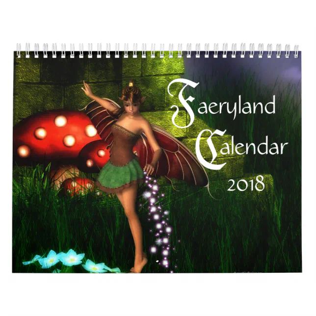 Faeryland Fairy Calendar | Zazzle