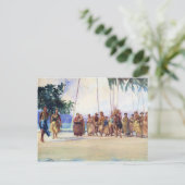 'Fagaloa Bay, Samoa, 1890' - John LaFarge Postcard | Zazzle