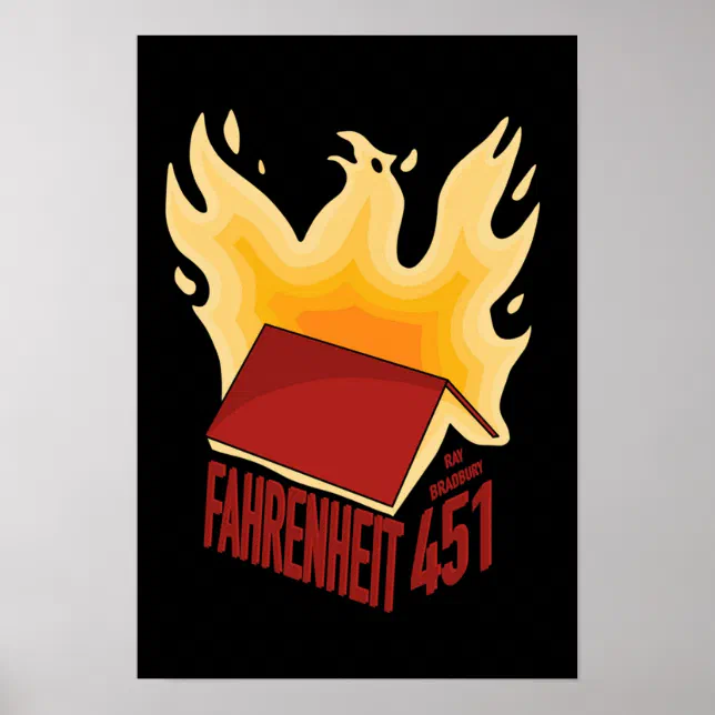 Fahrenheit 451 poster | Zazzle