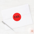 FAIL Stickers | Zazzle