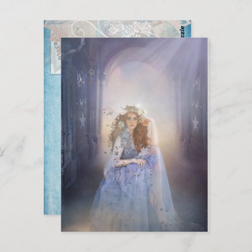 Fair Maiden Postcard | Zazzle