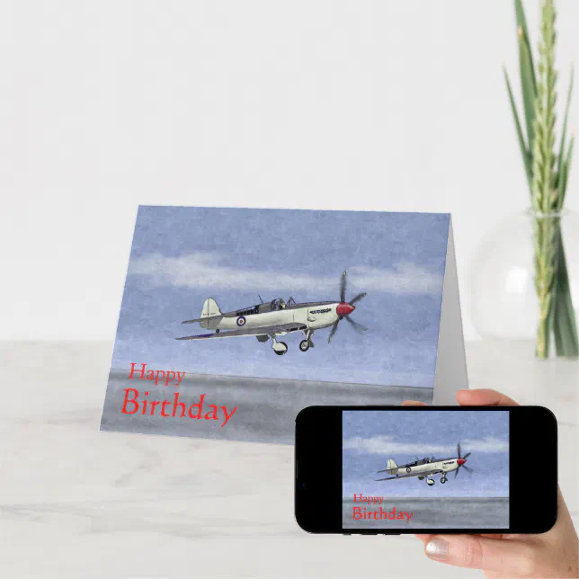 Fairey Firefly Birthday Card | Zazzle
