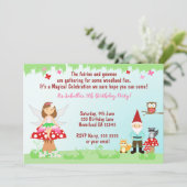 Fairy and Gnome Woodland Party | INVITATION | Zazzle