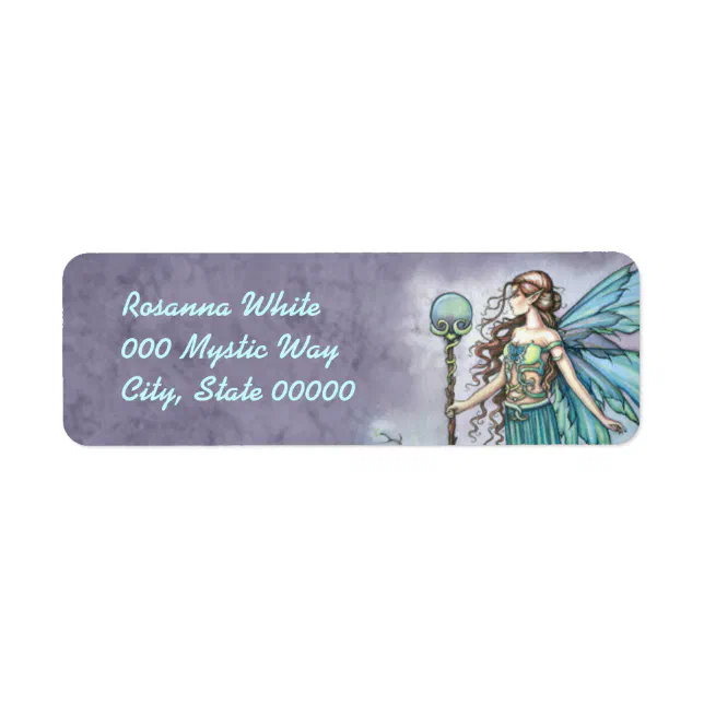 Fairy Fantasy Art Return Address Labels | Zazzle