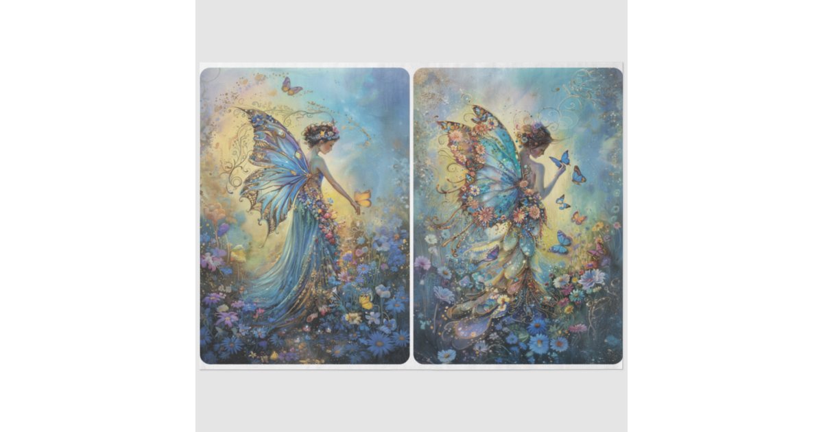 Fairy Fantasy Tissue Paper | Zazzle